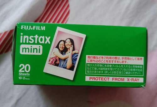 Катриджи для instax mini