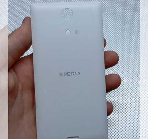 Sony C5502 Xperia ZR. Задняя крышка. Идеал. Белая