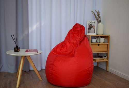 Кресло-мешок груша влагостойкий красный