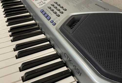 Синтезатор casio ctk-491 (61 клавиша)