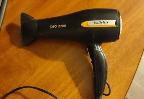 Фен для волос Babyliss pro 2200