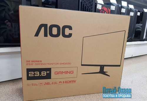 23.8" Новый игровой монитор AOC 24G2ZE/BK 240Hz