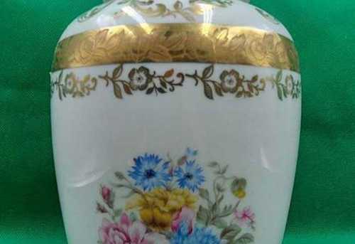 Антикварная фарфоровая ваза bareuther bavaria