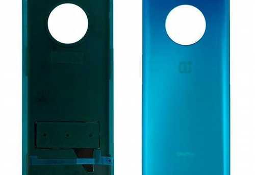 Задняя крышка для OnePlus 7T синяя матовая (Nebula