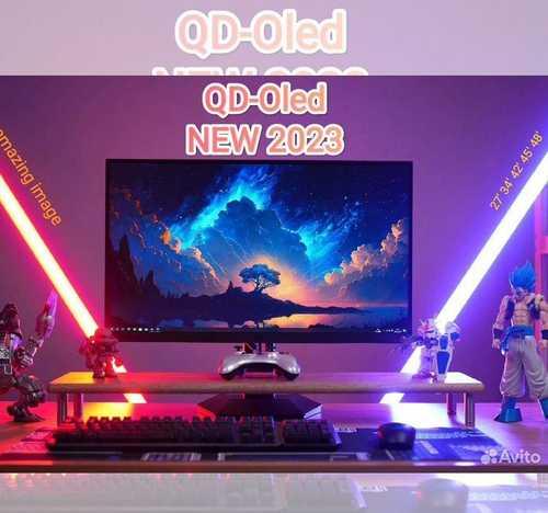 Мониторы Oled / QD-oled 2023 27' 34' 42' 45' 48'