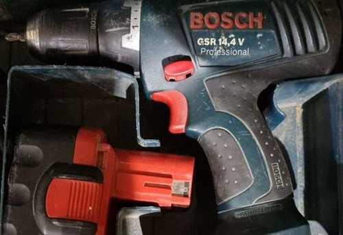 Аккумуляторная шуруповерт Bosch GSR 14,4V