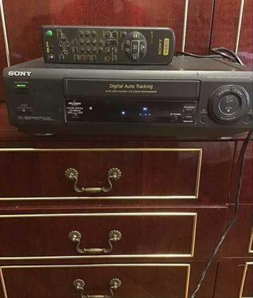 Видеомагнитофон sony slv -E170 кассетный