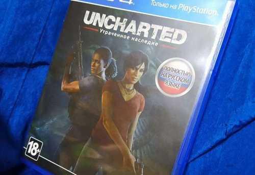 Игра Uncharted Утраченное Наследие PlayStation 4