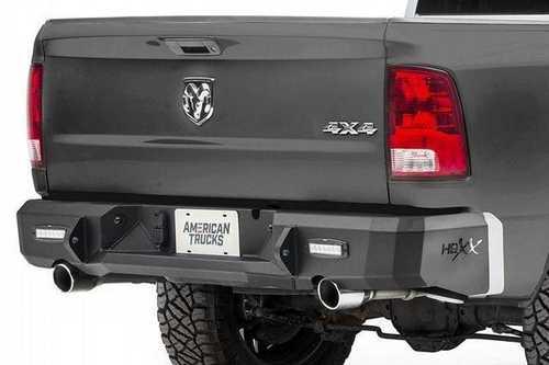 Cиловой металлический бампер Dodge Ram 1500 HDX