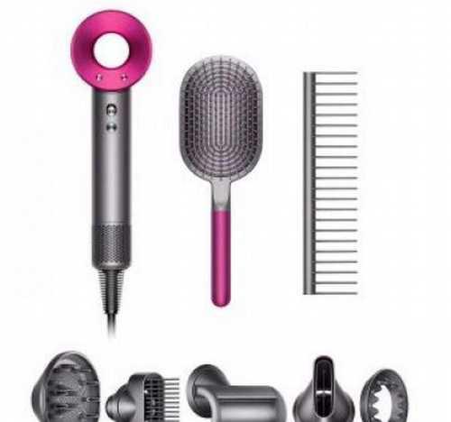 Dyson Hair Dryer HD07 с 5 насадками и расческами