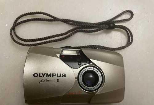 Фотоаппарат olympus mju II