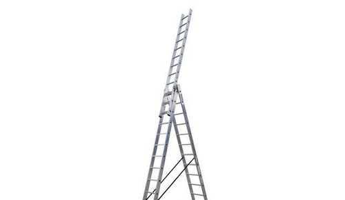 Лестница-стремянка трехсекционная krause corda 3х6