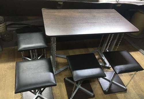 Авторская мебель Стол обеденный и стулья