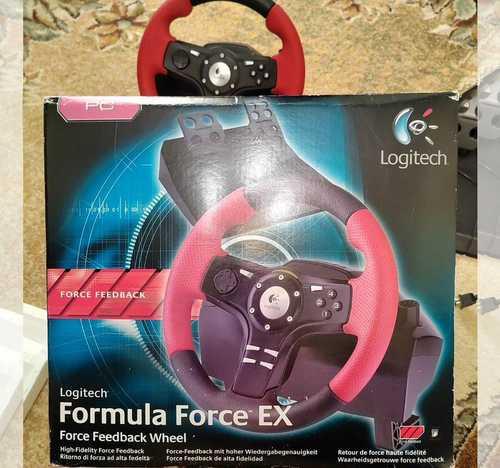 Игровой руль logitech