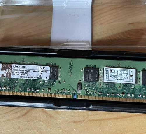 Оперативная память ddr2 kingston / NCP 1gb