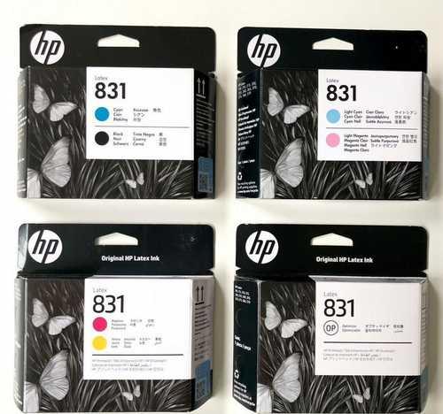 HP Latex 831 печатающие головки оригинал
