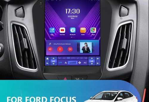 Магнитола Ford Focus 3 Тесла на Android 10