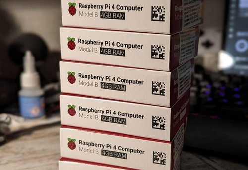 Запечатанные Raspberry pi 4