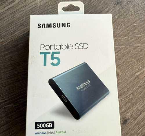 Переносной ssd Samsung t5 500 gb