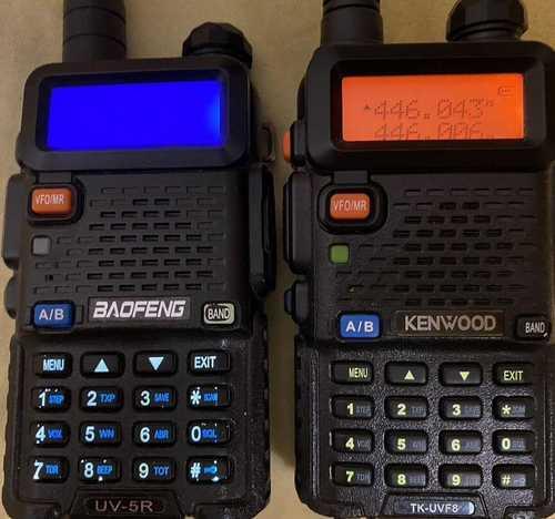 Рации Baofeng UV-5R ("Kenwood TK UVF-8")