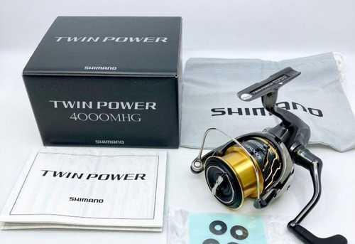 Катушка shimano 20 twinpower 4000MHG