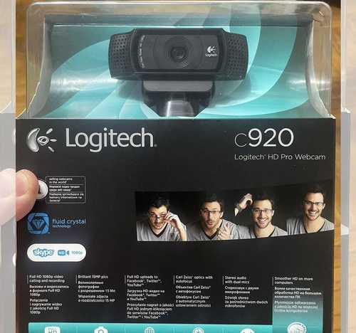 Веб камера logitech c920