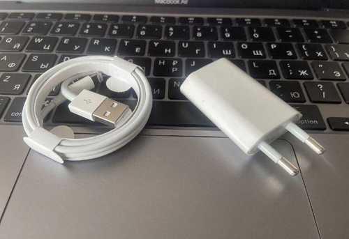 Зарядка на iPhone кабель USB Lightning