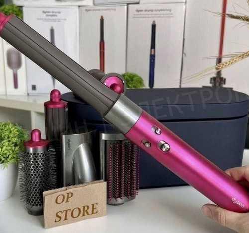 Стайлер Dyson Airwrap Complete Long Fuchsia
