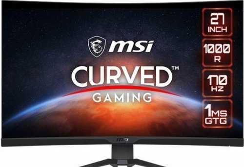 MSI 27" MAG 275cqrf QD черный VA LED 16:9 hdmi пол