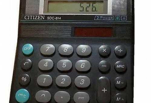 Калькулятор Citizen SDC-814 (б/у)