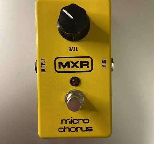 Гитарная педаль MXR micro chorus