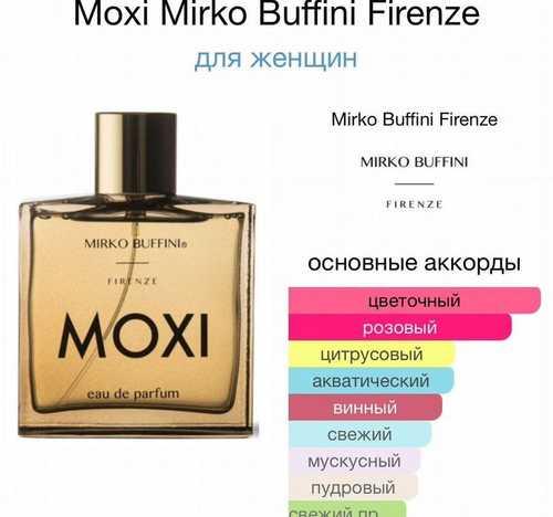 Распив Moxi Mirko Buffini Firenze, 10 мл