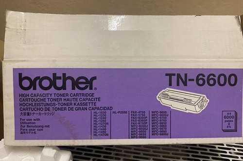 Картридж для принтера Brother TN-6600 (оригинал)