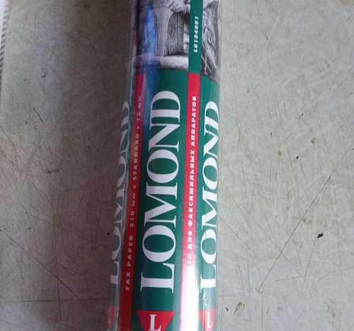Бумага для факса lomond