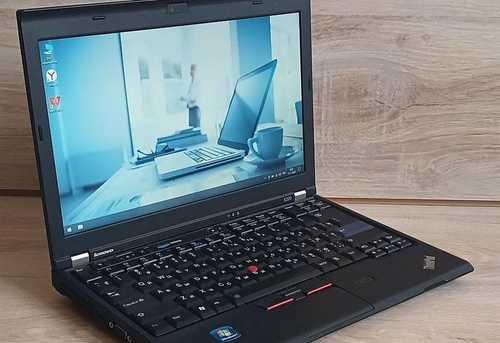 Lenovo thinkpad x220 i5/8 Гб/SSD: 128 Гб