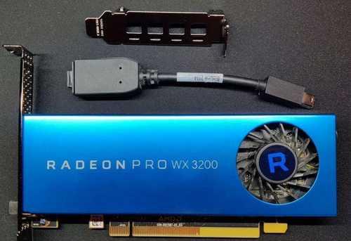 Видеокарта Radeon PRO WX 3200 4Gb