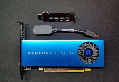 Видеокарта Radeon PRO WX 3200 4Gb