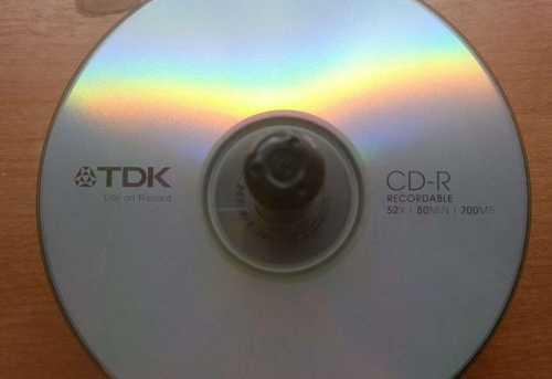 Болванка TDK CD-R 52x 80min 700mb