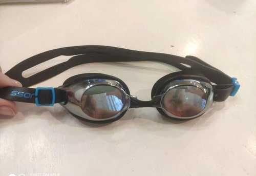 Очки для плавания детские joss чёрные