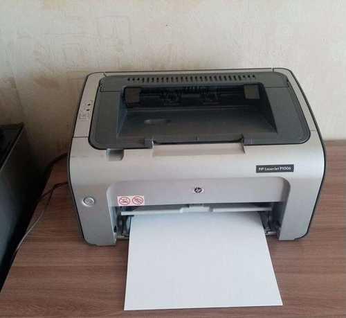 Принтер лазерный HP LazerJet P1006