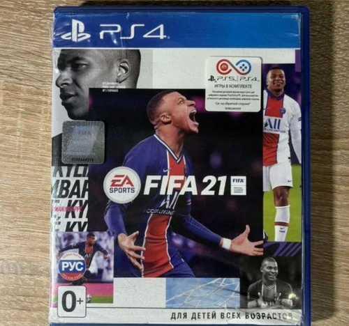 FIFA 21 PS4 Издание на диске, русский язык