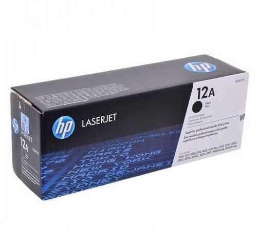 Лазерный картридж HP 12A черный 110405