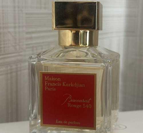 Maison francis kurkdjian baccarat rouge 540