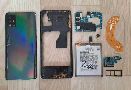 Samsung A51 64GB на запчасти или восстановление