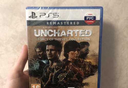Uncharted legacy of thieves collection ps5 (новый)
