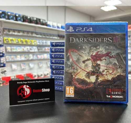 Диск Darksiders III PS4