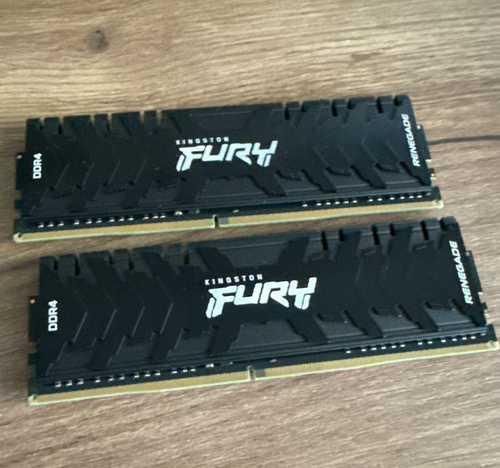 Оперативная память ddr4 kingston fury