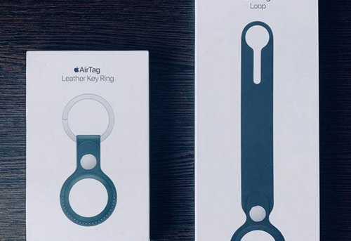 Чехол AirTag Loop / Leather Key Ring