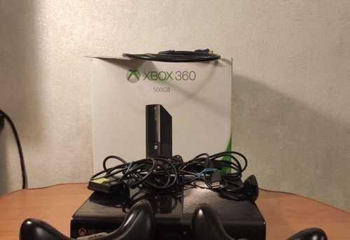 Xbox 360 E (elite),прошитый FreeBoot