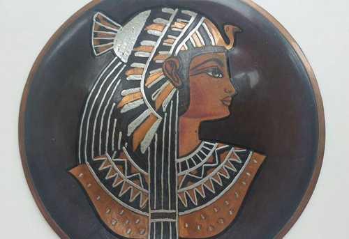 Тарелка настенная египет